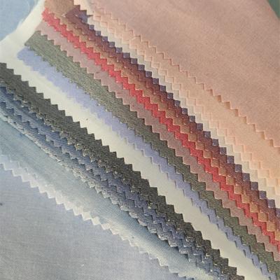 China Spot supply imitation Tencel denim, non-stretch color denim, thin disposable denim fabric, garment material for sale