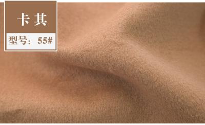 China Melton fabric New spot plain woolen fabric, autumn and winter quality thick coat fabric for sale