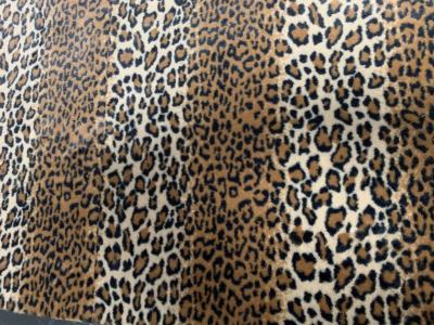 Velboa Impresión de tejido de acabado suave con diseño de cebra de alta calidad, diseño de serpiente, cualquier diseño de moda de la mejor calidad super
