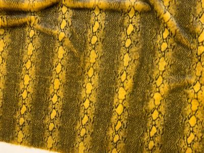 Velboa Printing fabric soft finish with high quality zebra design, snake design, any fashion design finest quality super