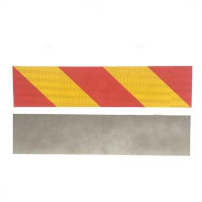 China Waterproof 170cm * 20cm Reflective Honey Comb Stickers for Truck Rear in Galvanized Sheet for sale