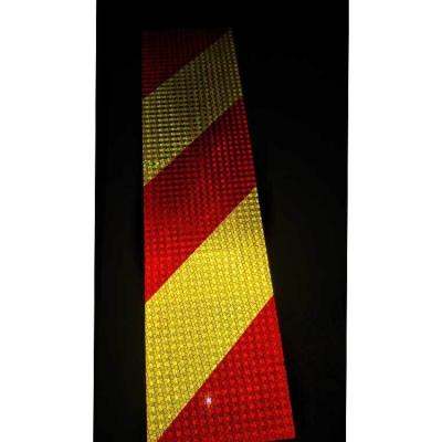 China Waterproof 170cm * 20cm Reflective Honey Comb Stickers for Truck Rear in Galvanized Sheet for sale