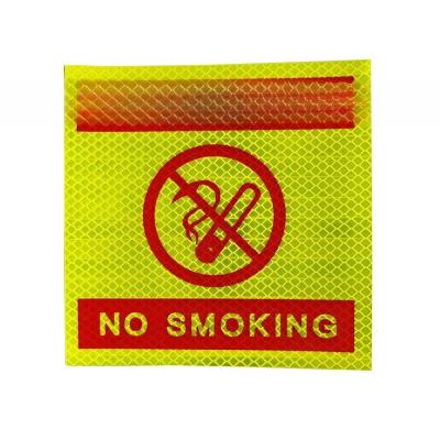 Cina Stampa di logo personalizzato Arabo PET/PVC adesivo riflettente lungo per veicoli per la sicurezza antincendio in vendita