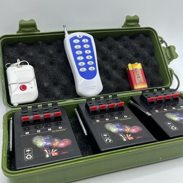 Quality Wireless Sequential Remote Control Cold 12 10 Channels Cake 500m Fireworks for sale