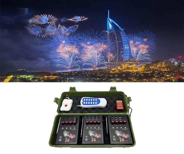 Quality Rechargeable Battery Wireless Remote Control Cold Fireworks Firing System OEM for sale