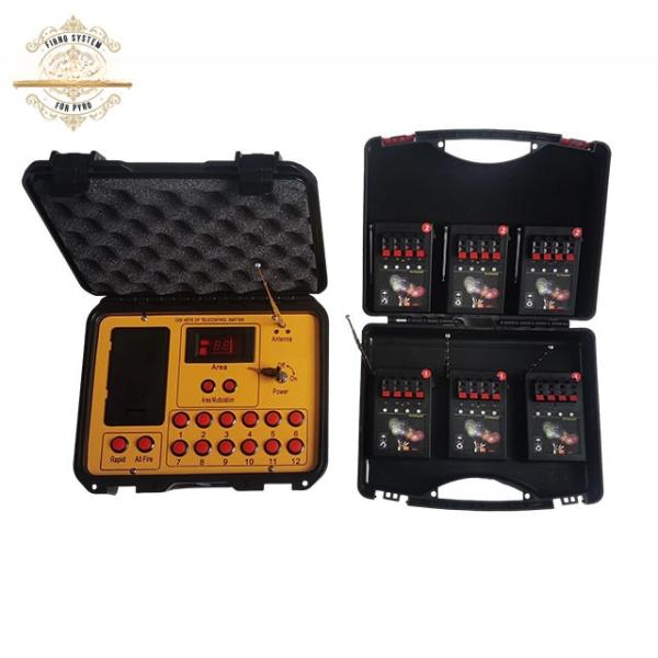 Quality 12 Cues Rechargeable Remote Control Stage Indoor Fountains Firing System Fireworks for sale