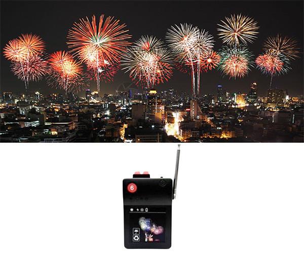 Quality Mixed Effect Plastic Wireless Firing System Fireworks Transmitter Balloon for sale
