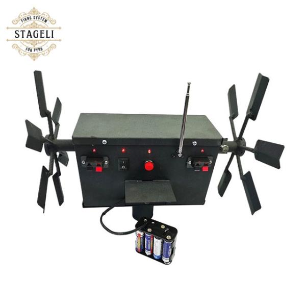 Quality IP55 High Voltage Electronic Ignition Double Wheel Fireworks Fountain Machine for sale
