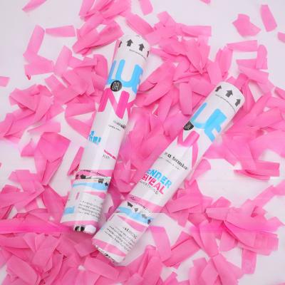 Cina Confetti Shooter Metallico Brillante Canone Biodegradabile Per Articoli Di Festa in vendita