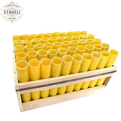 Quality 2 Inch 21 Shots Fireworks Display Shells Racks Display Mortar Racks for sale