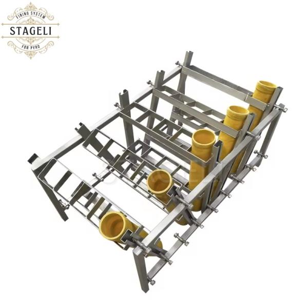 Quality OEM ODM Sparkling And Safe Fireworks Mortar Racks For All Festivals for sale
