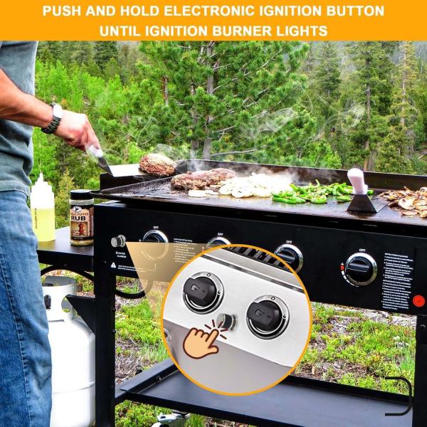 Quality CSA & CE Certified Universal Spark Generator Black Plastic Casting Gas Grill for sale