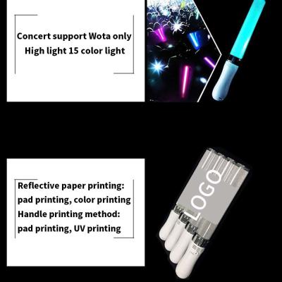 China Radio Control LED Light Stick Battery Operated Party Favor Plastic For Event for sale