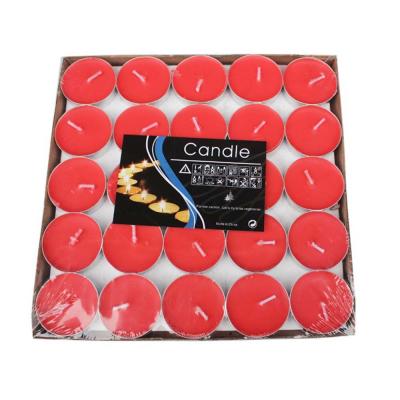 Cina Candela colorata per la casa e per il matrimonio in singolo pacchetto in vendita