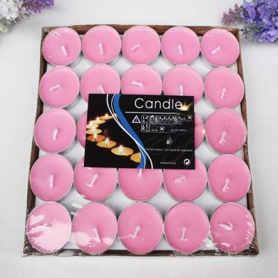 Cina Candela colorata per la casa e per il matrimonio in singolo pacchetto in vendita
