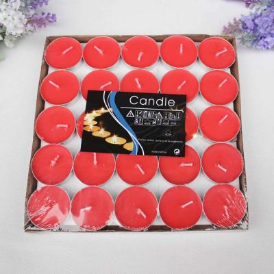 Cina Candela colorata per la casa e per il matrimonio in singolo pacchetto in vendita