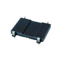 Quality Ultra Thin Black Anodized Aluminum Extrusion Heatsink with Heat Pipe Custom Heat for sale