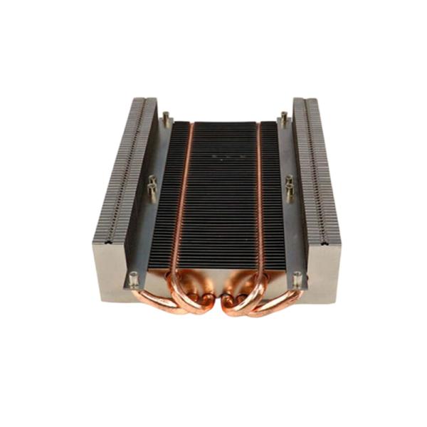 Quality High Performance Passive Heat Sink 4 Copper Heat Pipes Aluminum Fin Heatsink for 1U Server CPU Cooling for sale