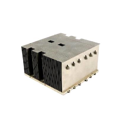 China Custom Aluminum Alloy High Power Server Heatsink OEM ODM Design Service Multiple Platforms Compatible for sale