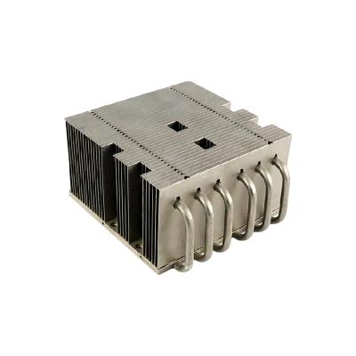 China Custom Aluminum Alloy High Power Server Heatsink OEM ODM Design Service Multiple Platforms Compatible for sale