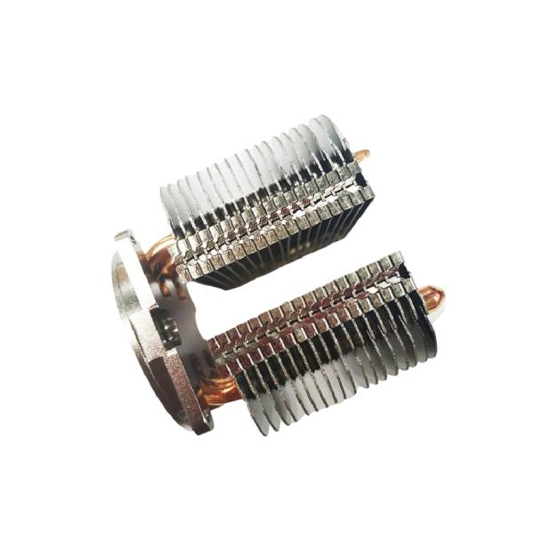 Quality Industrial Control Server Processor Heatsink Copper Aluminum Dual Heat Pipe High for sale