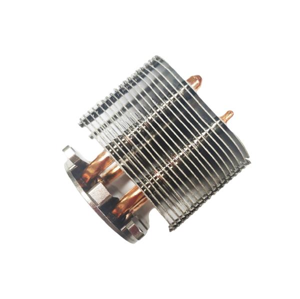 Quality Industrial Control Server Processor Heatsink Copper Aluminum Dual Heat Pipe High for sale
