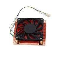 Quality 60mm PWM Fan All Copper CPU Heatsink Low Profile Cooler for Industrial Control for sale