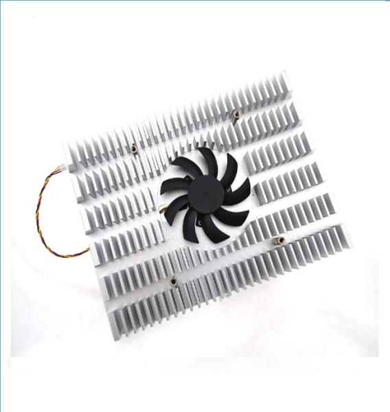 Quality Low Noise 4Pin PWM Fan with Large Aluminum Heatsink for VGA Card / Motherboard Cooling for sale