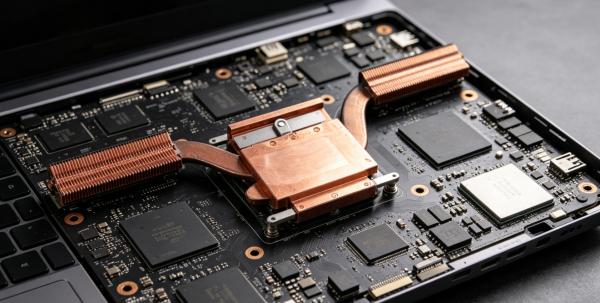 Quality Laptop Copper Heatsink Ultra Thin Heat Pipe Cooling Module CPU GPU Passive for sale