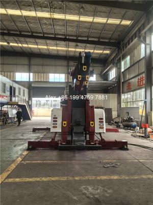 China 40 Tons Boom Capacity Heavy Duty Wrecker Body Rotator Remote Control for sale