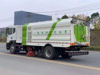 China 16cbm Truck Mounted Sweeping Machine 3.5m Cleaning Width 10MPa High Pressure Water Spray for sale