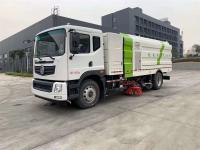 China 16cbm Truck Mounted Sweeping Machine 3.5m Cleaning Width 10MPa High Pressure Water Spray for sale