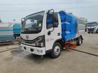 China Dongfeng 2.5m3 Water Tank 3m3 Dust Bin Truck Mounted Sweeping Machine 30000m2/h for sale