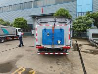 China Dongfeng 2.5m3 Water Tank 3m3 Dust Bin Truck Mounted Sweeping Machine 30000m2/h for sale