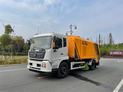 中国 10cbm 湿気・乾気道路掃除機 トラック 高圧 高性能 販売のため