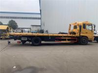 China Dongfeng 8 Ton Tilt Tray Flat Bed Tow Truck 4x2 Euro 6 Customizable for sale