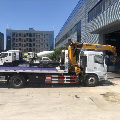 Cina 4x2 Euro 3 Euro 6 Shacman Flatbed Tow Truck Wrecker con gru in vendita