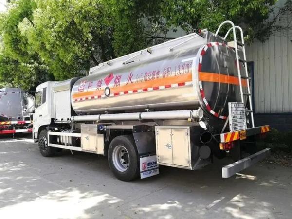 Quality Professional Aluminum Alloy Tanker Truck Safe And Quick Refueler Truck for sale