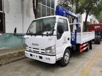 Quality Diesel Powered Commercial 2 Ton Truck Mounted Crane  With Hydraulic Boom for sale