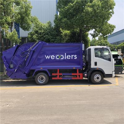 China 4X2 EURO 3 HOWO 8CBM RHD LHD WASTE REMOVEL TRUCK WASTE COMPACTOR TRUCK for sale
