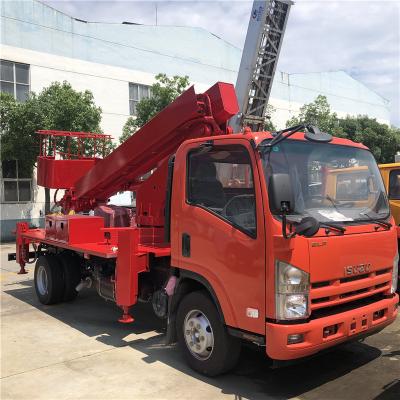 China 4X2 36 METERS ISUZU Diesel Engine MANLIFT TRUCK BUCKET TRUCK CHERRY PICKER for sale