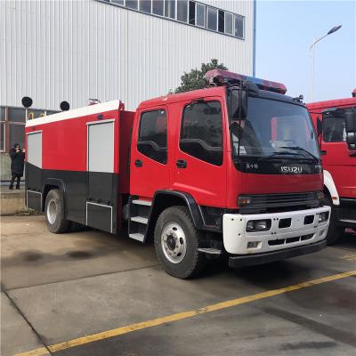 China 4X2 EURO 6 FTR 6CBM ISUZU brandweerwagen PRIJS brandweerwagen Te koop