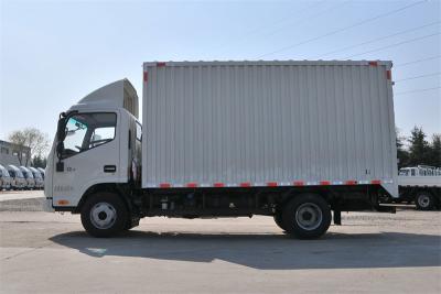 China Logistics And Transportation 4x2 JAC Cargo Van Box Truck With 2 Ton 3 Tons Loading Capacity for sale