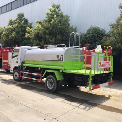 Cina 4X2 EUOR 6 DONGFENG 126HP 5000 LITRI Cisterna d'acqua in vendita