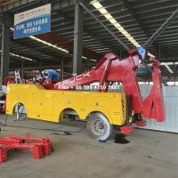 China 30 Ton Heavy Duty Integrated Wrecker with Optional Front Legs and Side Puller for sale