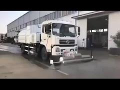 Diesel-aangedreven straatwasser met hoogdrukreinigingstechnologie