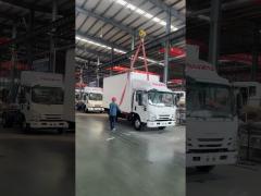 New ISUZU refrigerated truck with CARRIER THERMO KING cooling unit