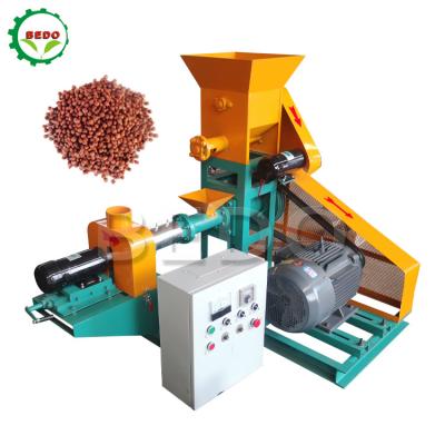 China Extrusora seca da máquina da pelota da alimentação dos peixes da estrutura simples para a máquina de flutuação da pelota da refeição da alimentação dos peixes da pequena escala da exploração agrícola à venda
