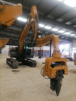 중국 10 미터 3200 Rpm을 축적하는 진동성 수압식 말뚝 박는 기계 시트 판매용