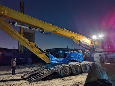 중국 535 나트 18 미터와 굴삭기 시트 수압식 말뚝 박는 기계 판매용